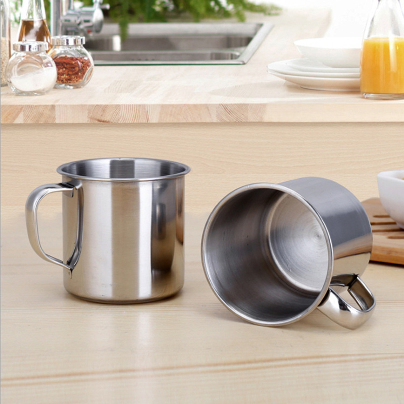 【Special offer】 1/3/6pcs Outdoor Camping Hiking Tea Mug Cup Stainless ...