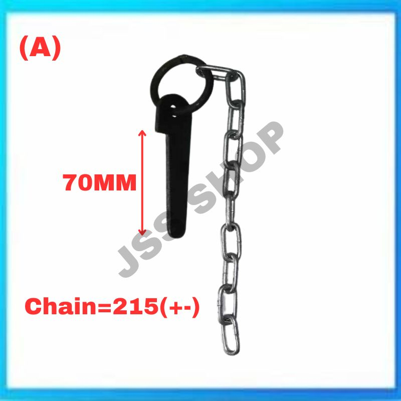 [READY STOCK] - Lorry Truck Wooden Body Slak Key Pin With Chain /Kunci ...