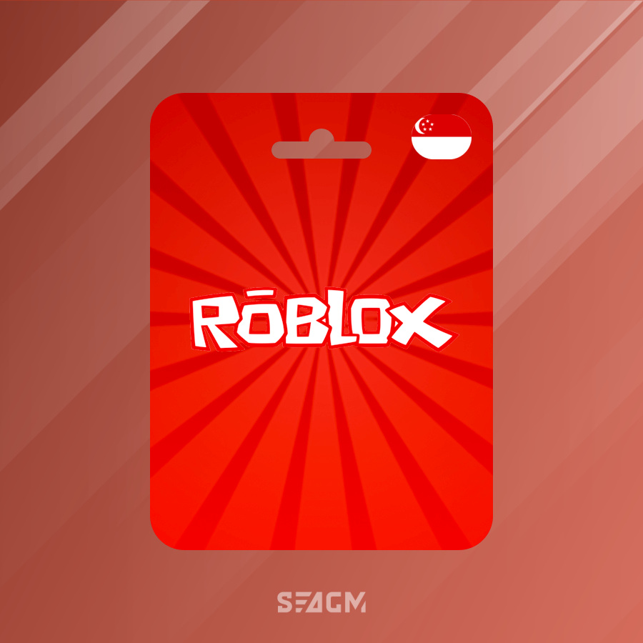Roblox Gift Card (SG) Roblox Gift Card (SG) 30 SGD | Lazada Singapore