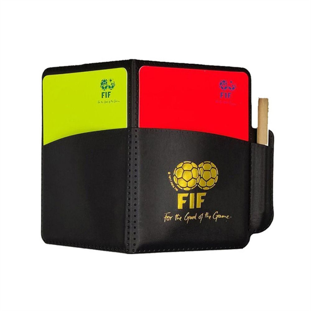 Judge Accessories Red Card Soccer Referee Card Score Sheets Yellow Card ...
