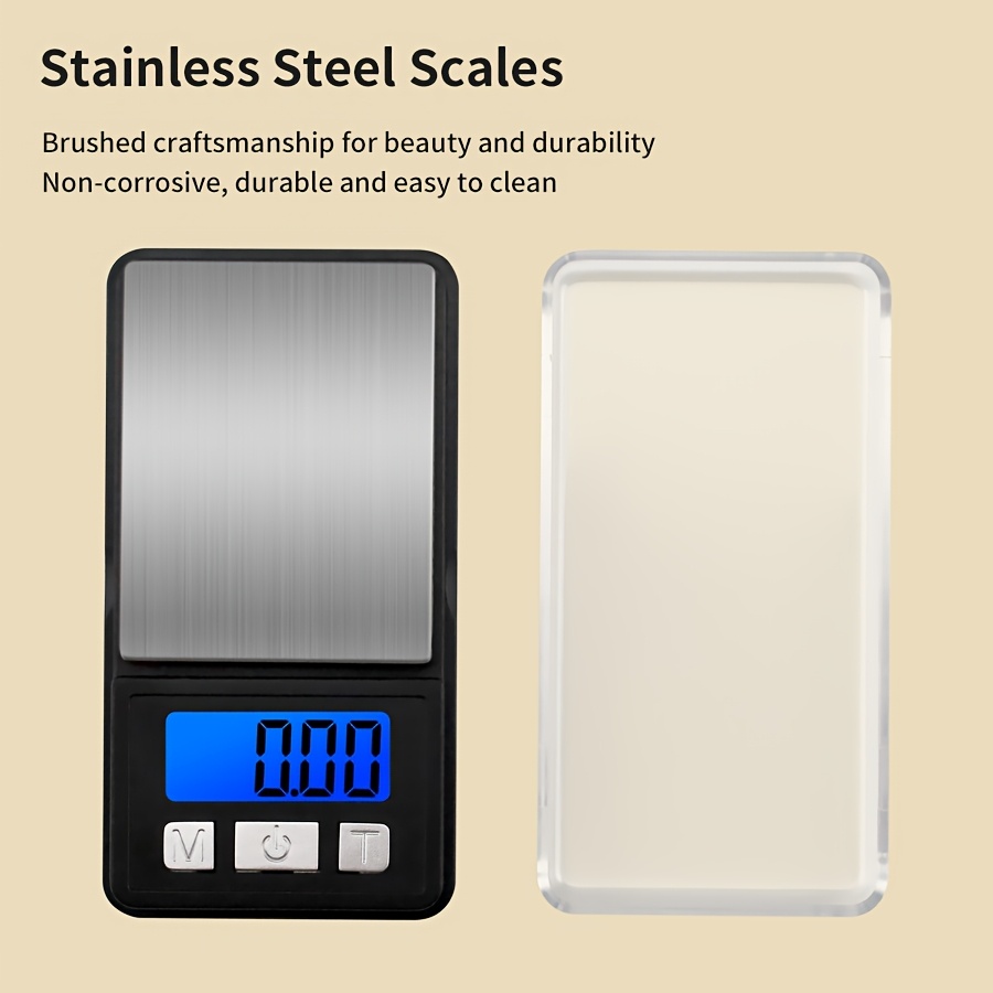 【Tech-savvy】 FODWET 0.01g Precision Mini Digital Scale with LCD ...