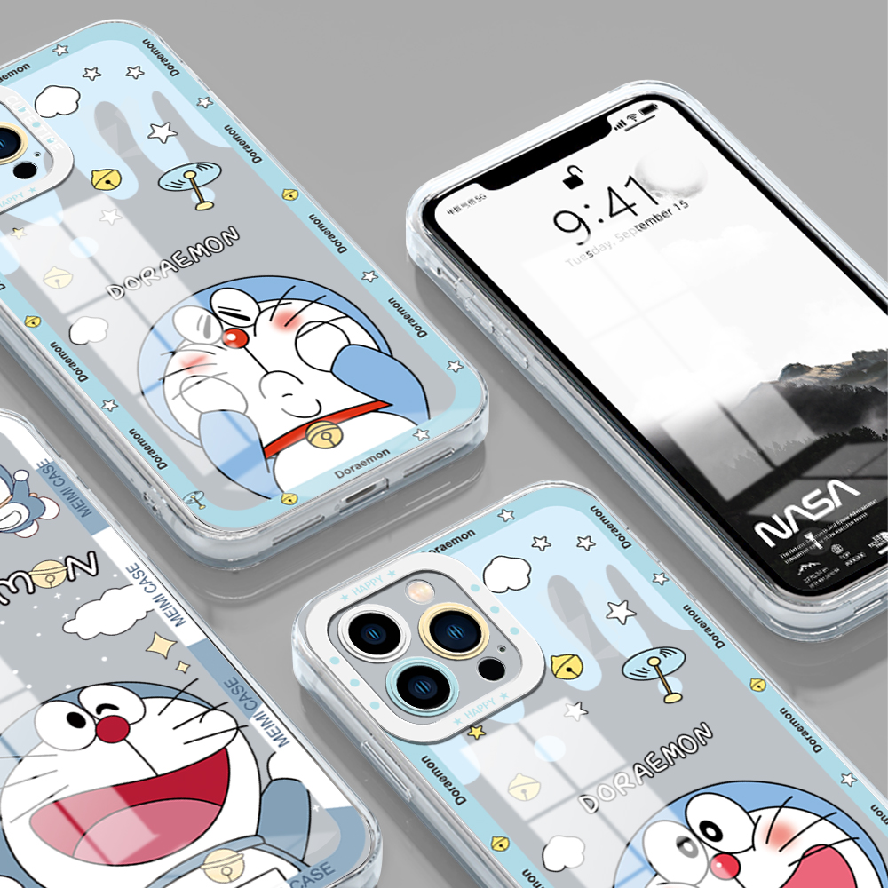 YYDS for Samsung A16 5G Back Cover Cute Doraemon Transparent Silicone ...