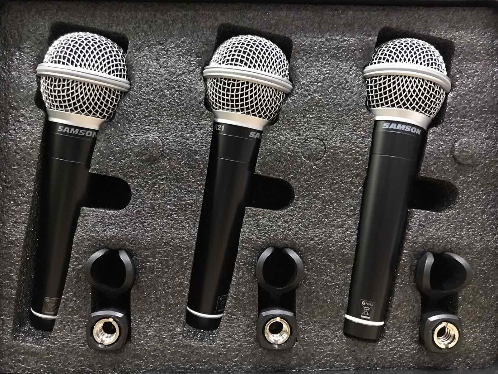 Samson R21 3 in 1 Pack Microphone | Lazada PH