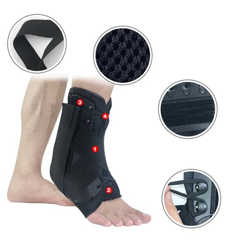 1PC Ankle Brace Support Stabilizer Foot Guard Protector Sports ...