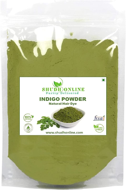 BETT Shudh Online Indigo Powder Organic for Hair Black Colour (100 ...