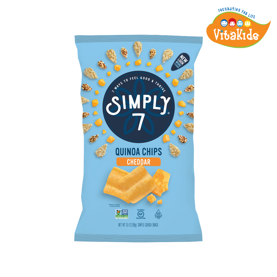 Simply 7 Quinoa Chips - Cheddar, 99 g | Lazada Singapore