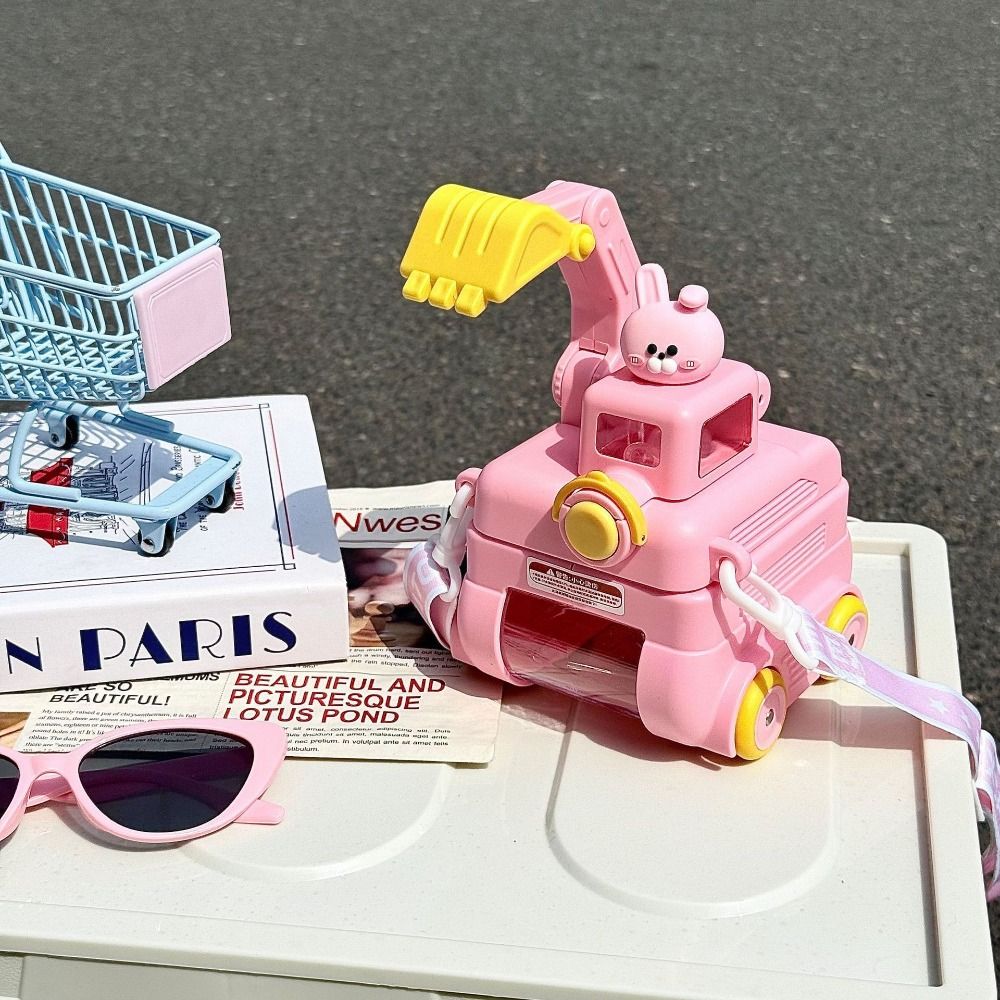 Drinking Bottle Leak-Proof Car Water Cup High Appearance Cartoon Bounce ...