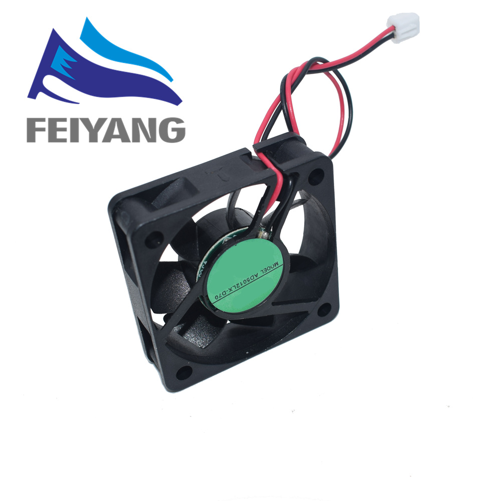 【Clearance Markdowns】1PCS 5010 DC 12V 3D printer turbine Fan 5010 3d printer part fan 50mm (50* ...
