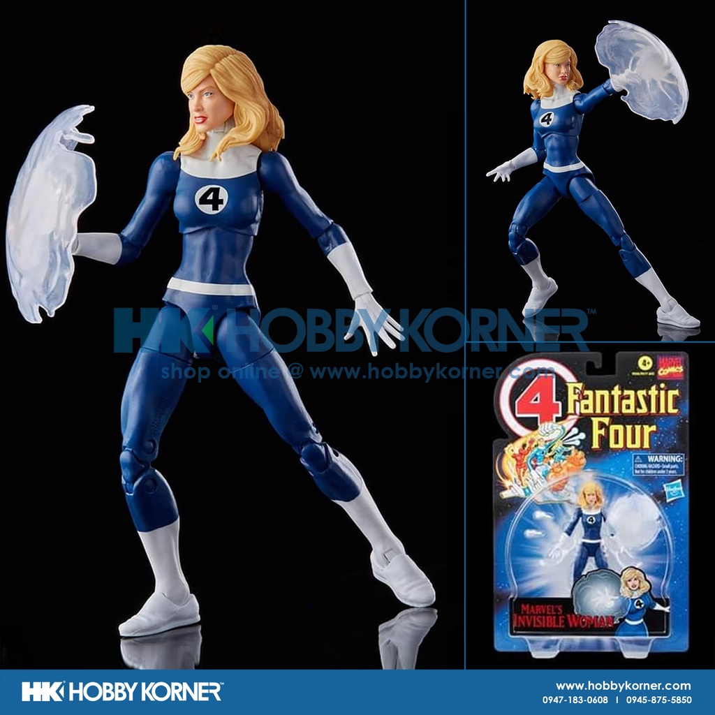 HASBRO Marvel Legends 6 Inch Scale Retro Invisible Woman | Lazada PH