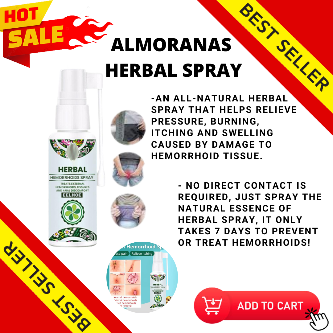 VERY EFFECTIVE ALMORANAS HERBAL SPRAY 30ml Hemorrhoids Cream Miracle ...
