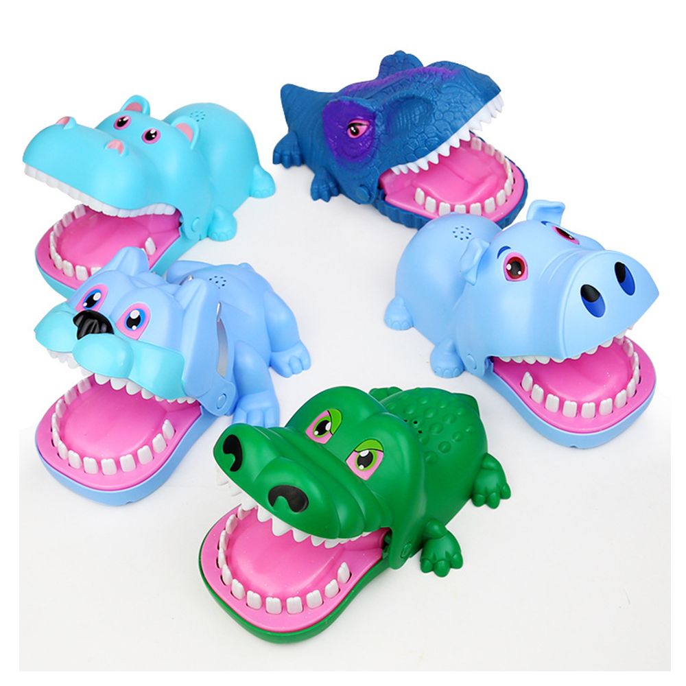 Funny Children Gift Dinosaur Bite Finger Crocodile Mouth Hand-biting ...