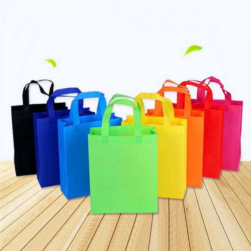 Reusable Party Favor Tote Bags Handles For Kids Birthday Snacks Diy ...
