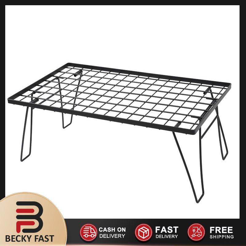 Portable Detachable Outdoor Camping Table Barbecue Folding Table ...