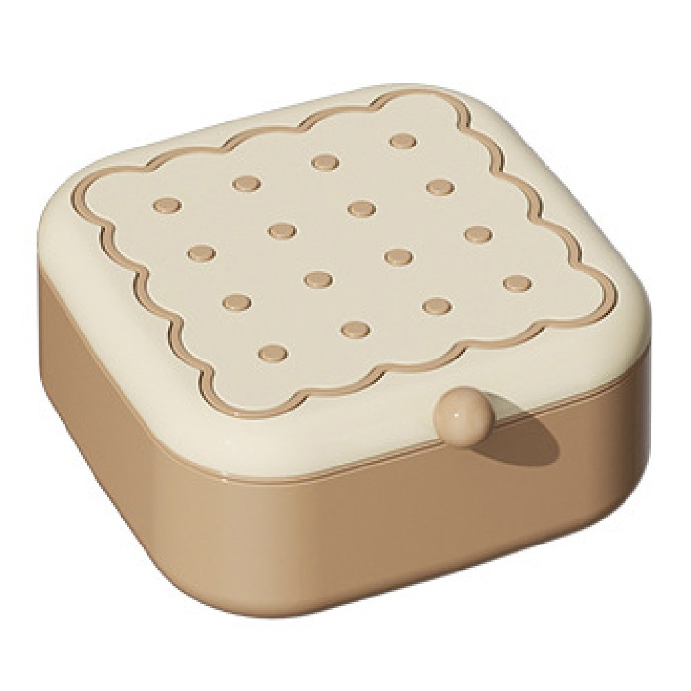 Durable Portable Mini Sewing Box Set Cookie Shape Partitioned Hand ...