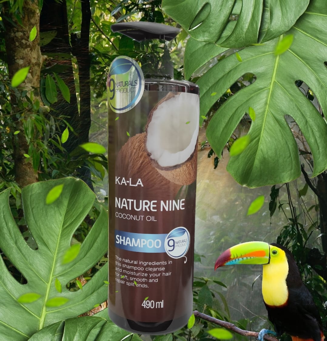 KA-LA NATURE NINE coconut Oil shampoo แชมพูohe,yo,trihk; | Lazada.co.th