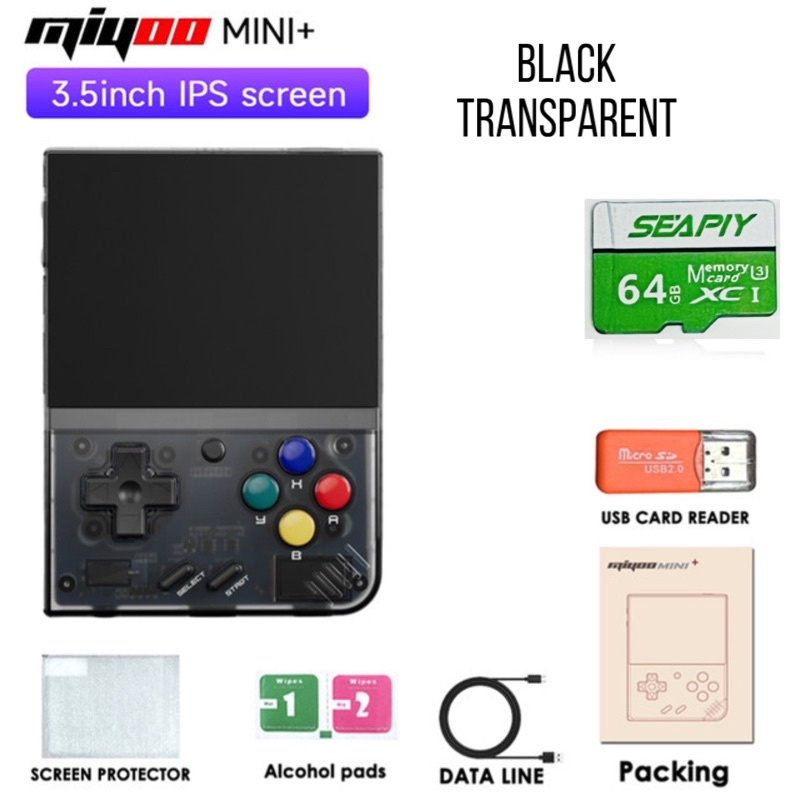 Miyoo Mini Plus Portable Classic System Retro video game console ...