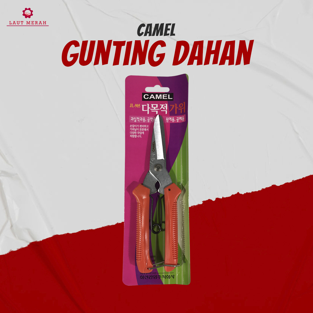 Gunting Stek Dahan CAMEL 7" JL-905 Serbaguna | Lazada Indonesia