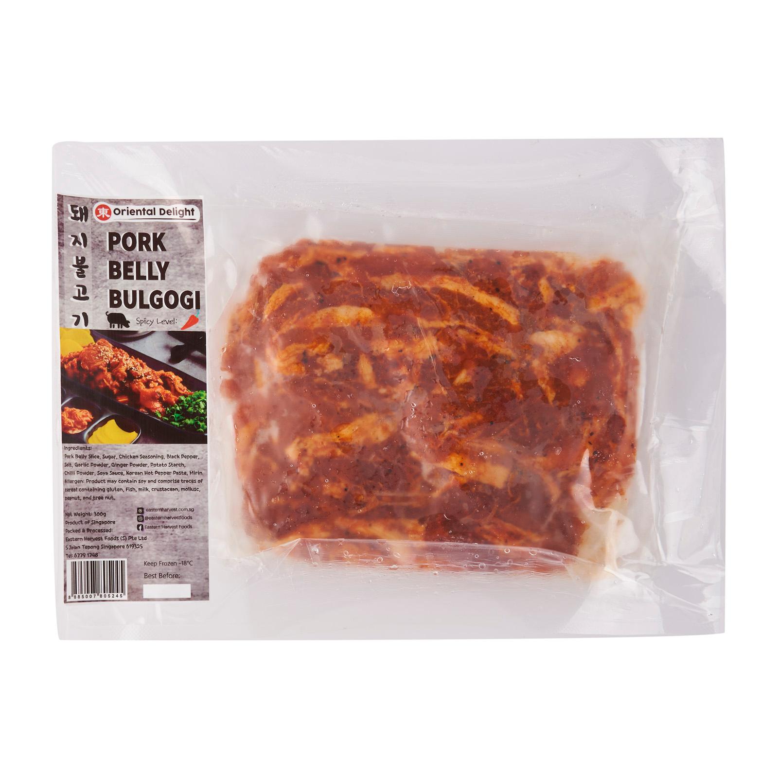 Oriental Delight Pork Belly Bulgogi 300G - Frozen | Lazada Singapore