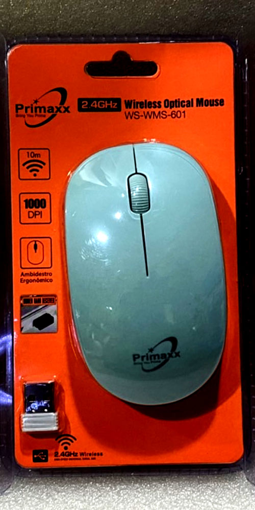 Primaxx 2.4 Wirelesl Mouse รุ่น WS-WMS-601 Optical เมาส์ไร้สาย - AKE ...