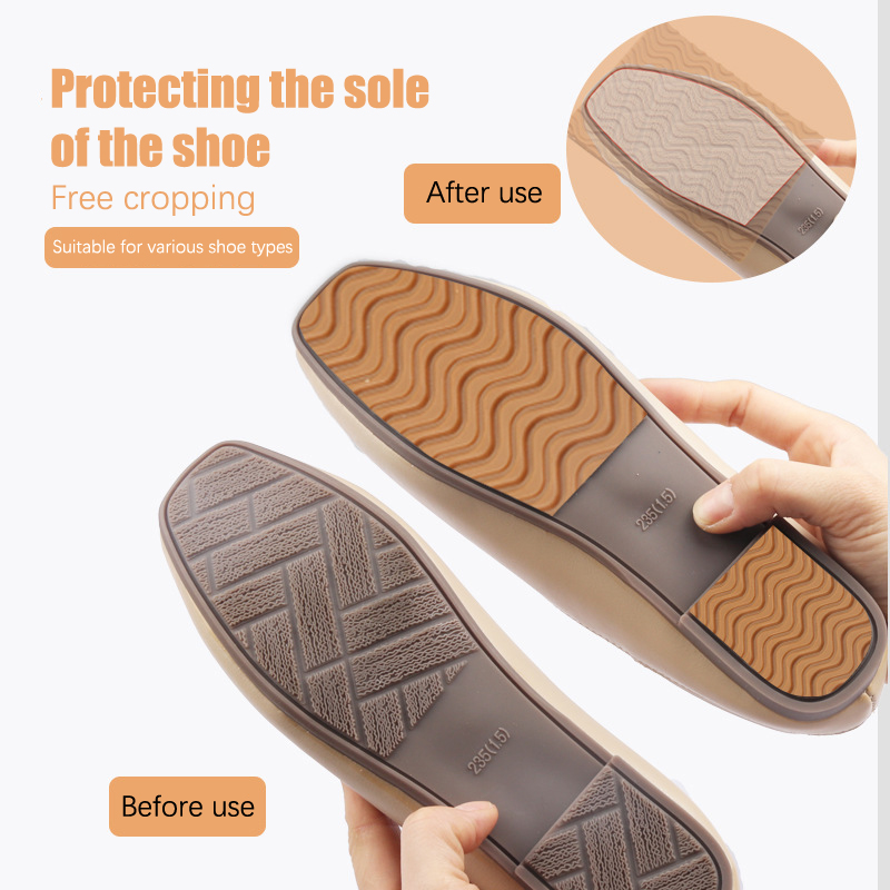 1Pair Shoe Wear-resistant Sole Protector Unisex Sneakers Outsole Rubber ...