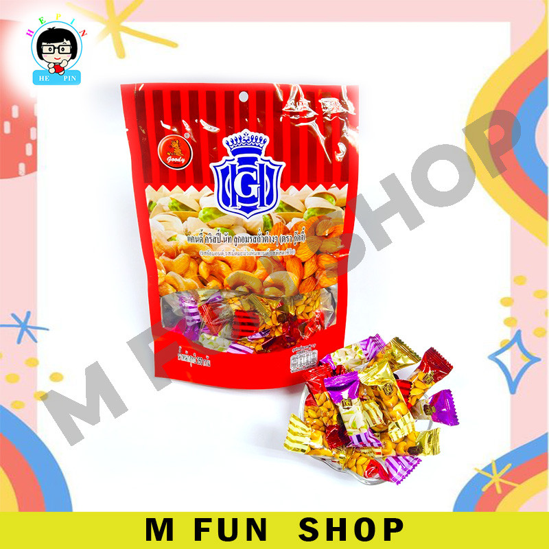 *Ready Stock*Halal Goody 250G / 500G Candy Crispy Nuts Childhood Snack ...