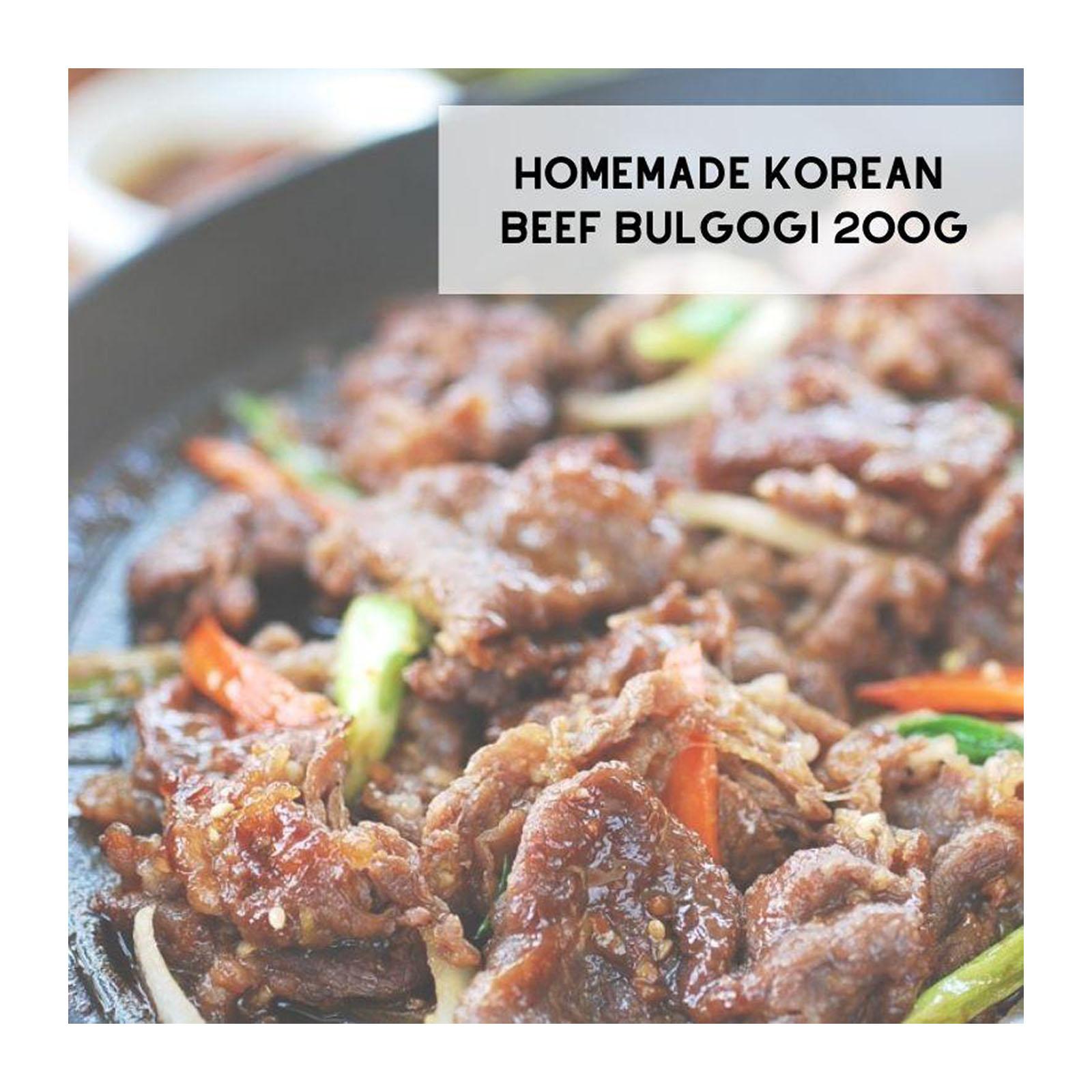 Hanguk Kitchen Korean Beef Bulgogi (Individual Portion) 200G - Frozen ...