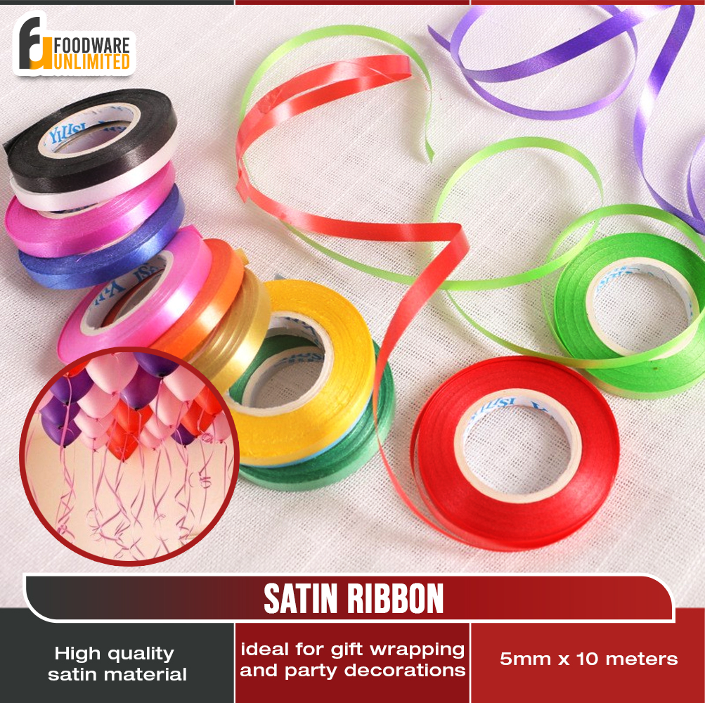 5mm Ribbon Balloon String Curling Ribbon String 10 Meters Party ...