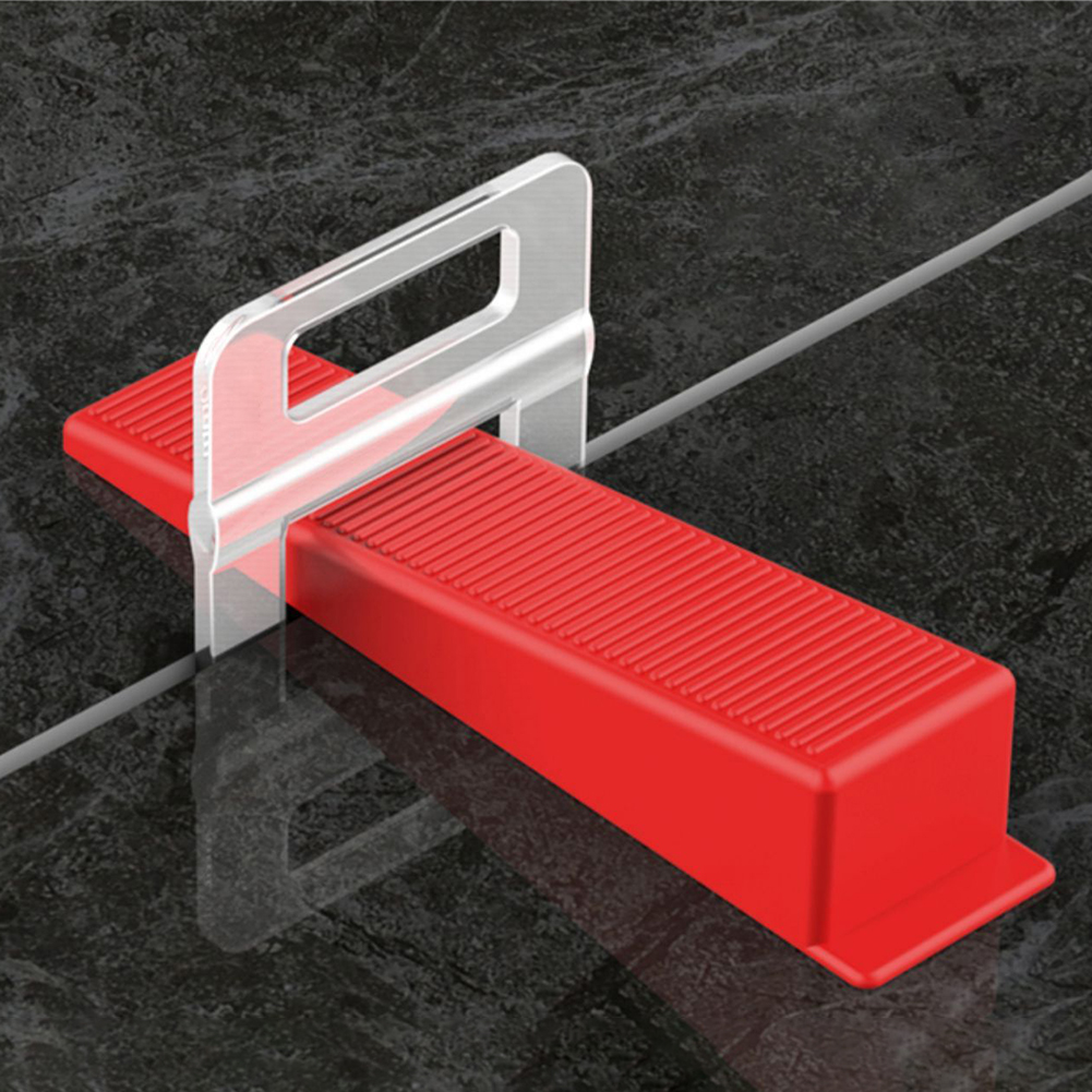 100Pcs Tile Leveling System Spacers Clips Impact- Resistant Ceramic ...