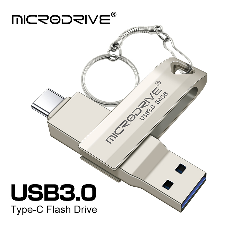 2 in 1 OTG USB 3.0 usb-C Flash Pen Drive Memory Stick Usb3.0 flash disk ...