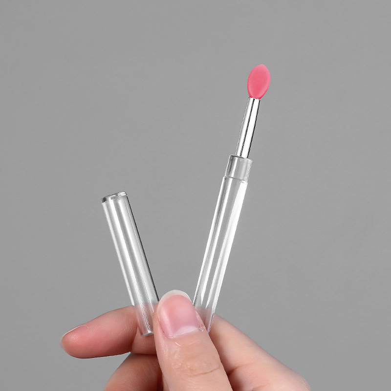 Nail Art Pigment Silicone Applicator Stick Reusable Chrome Glitter ...