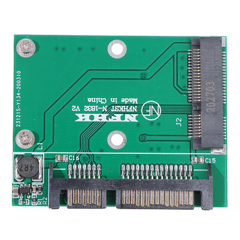 Standard MSATA SSD to 2.5 Inch SATA Adapter Converter Card Board Laptop ...