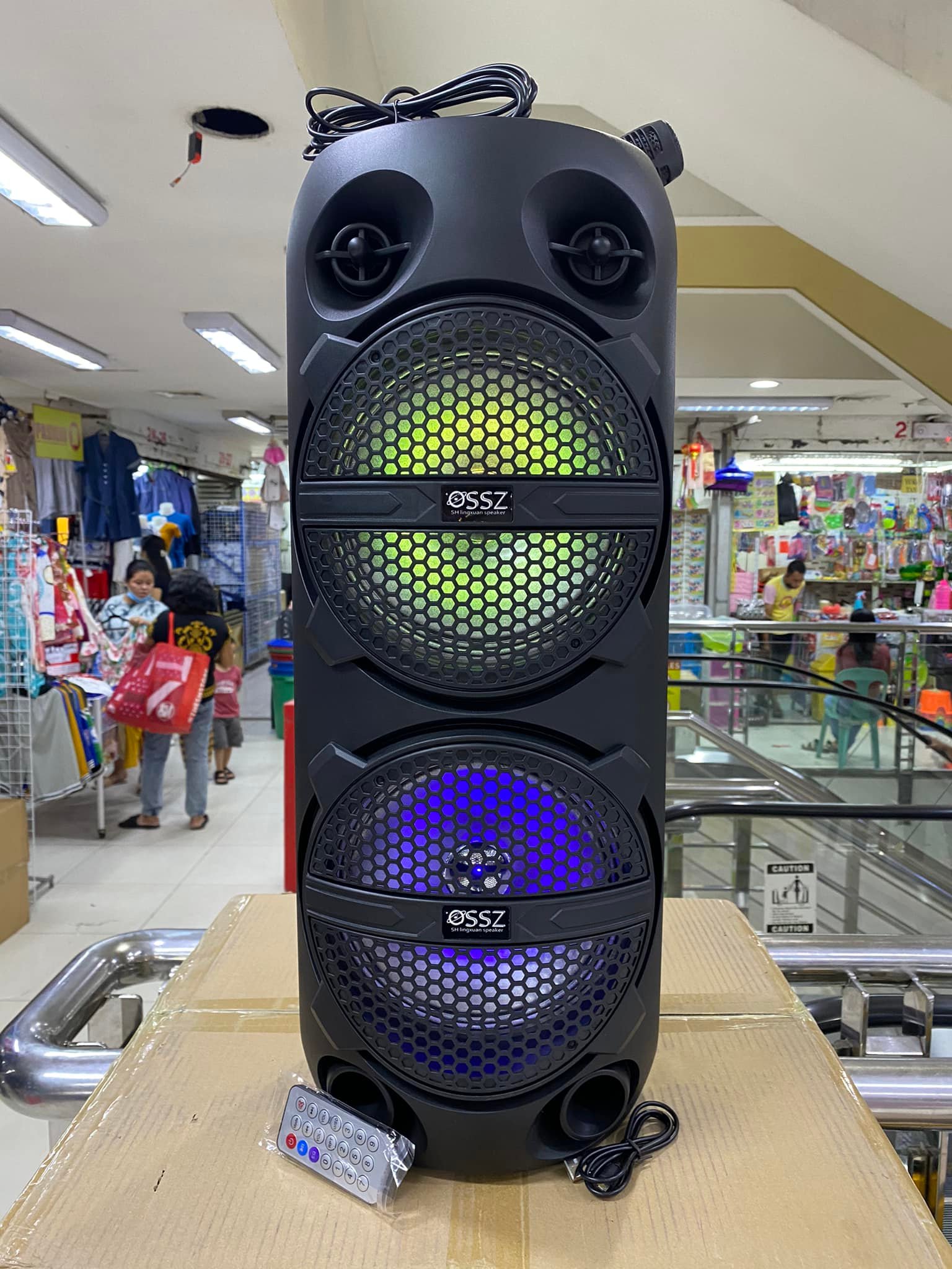 SSZ-8811 8.5X2 inches Portable Wireless Karaoke Bluetooth Speaker with ...