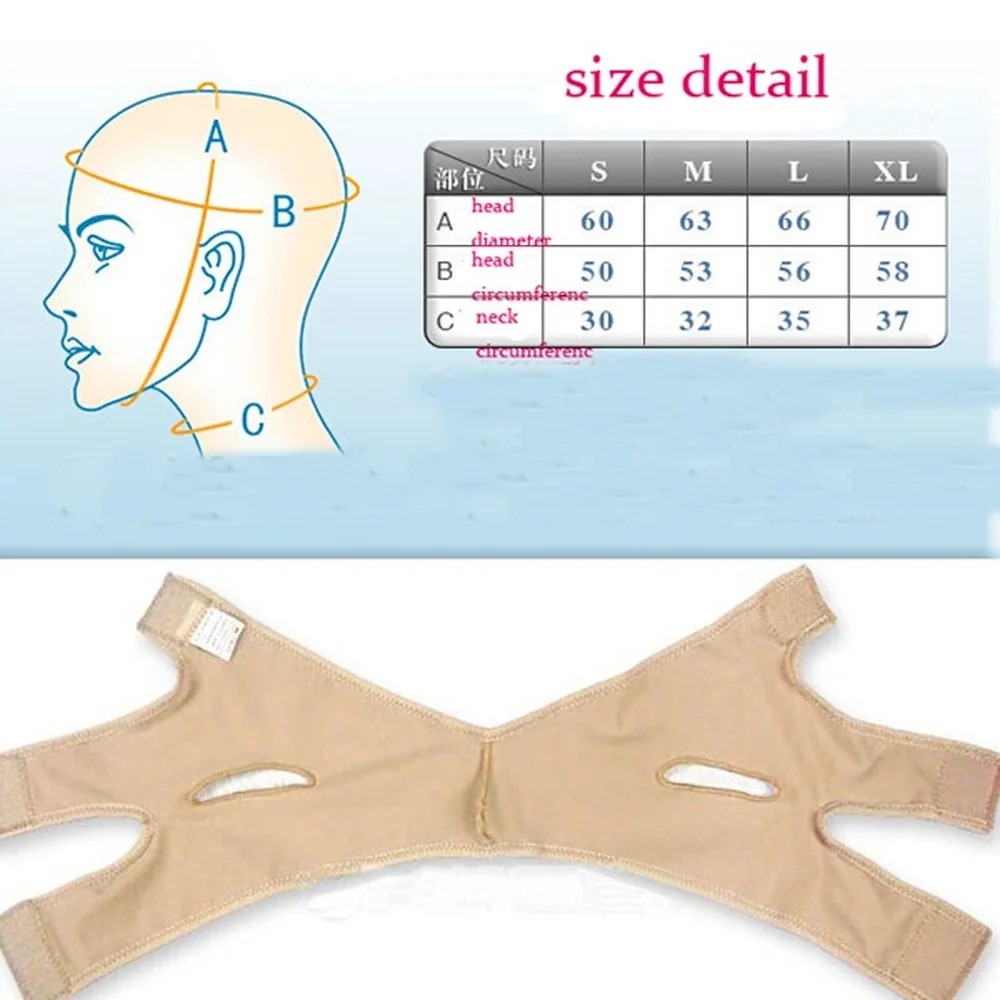BeliefMelief Profesional Elastic Face Bandage Slimming Tapes V Line ...