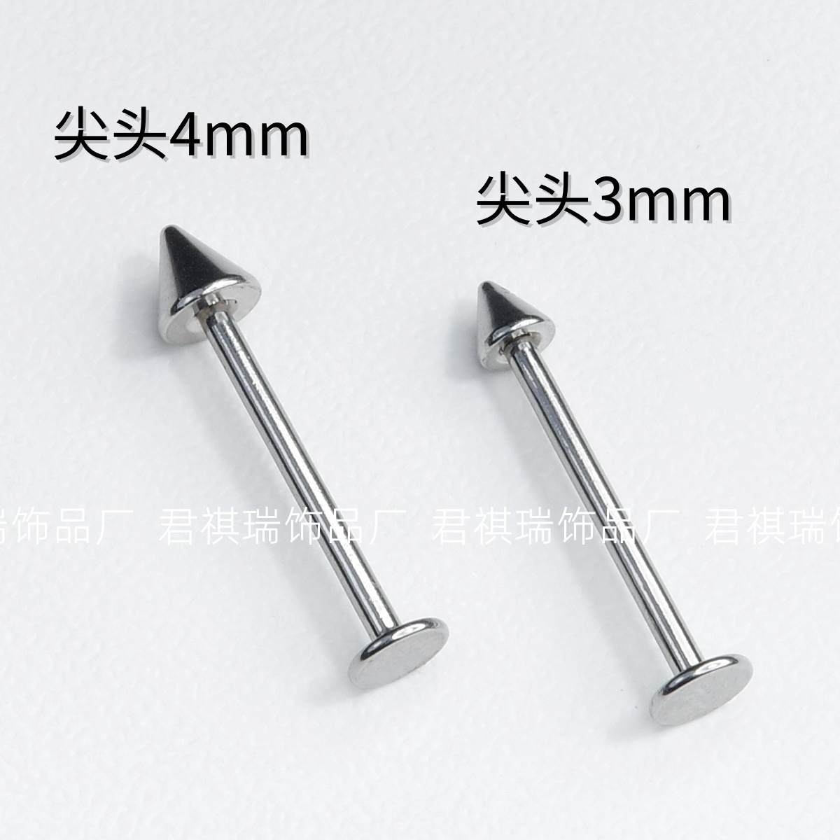 【Hottest Trends】Junqirui Jewelry Factory Basic Titanium Steel Lip Nail ...