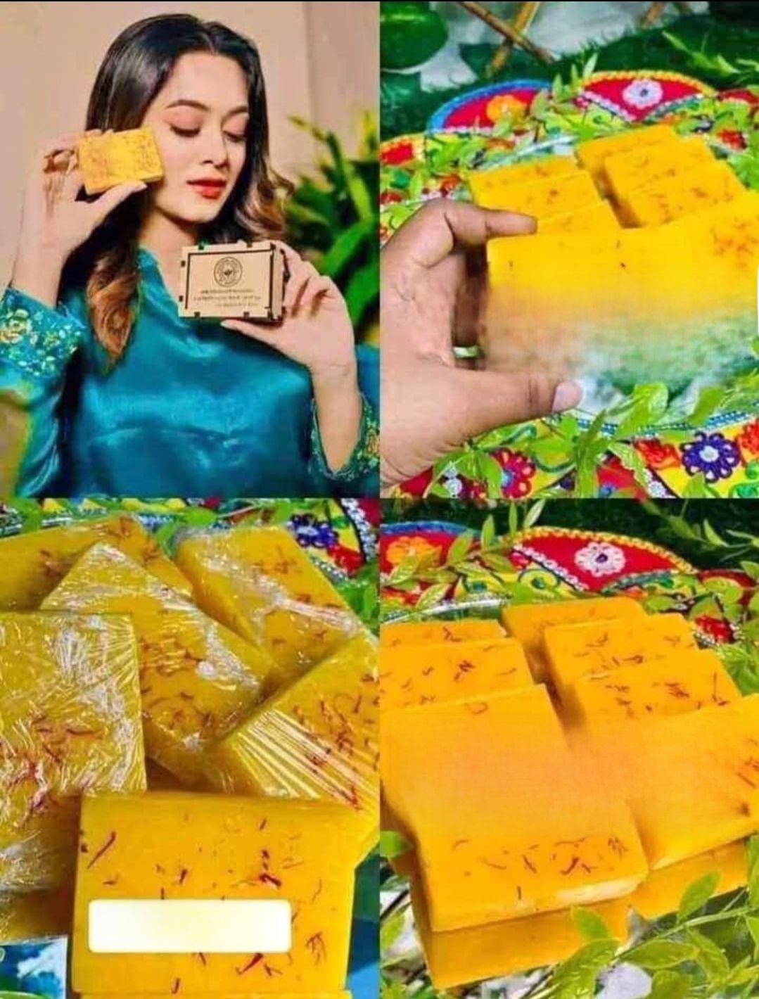 Jafran Handmade Soap 100 G Saban | Daraz.com.bd