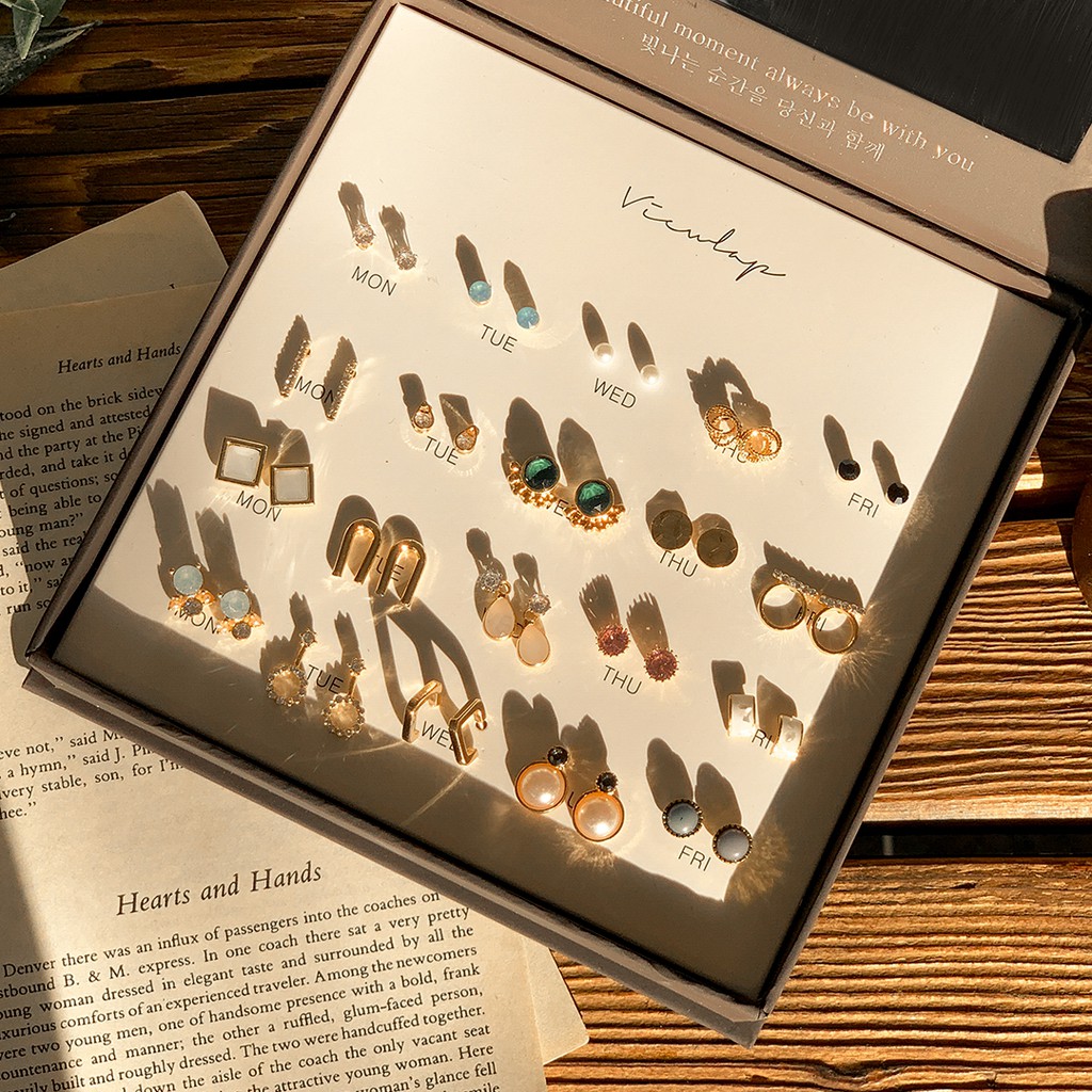 VIEWLAP premium 20 types earrings - llp355 - ThaiPick