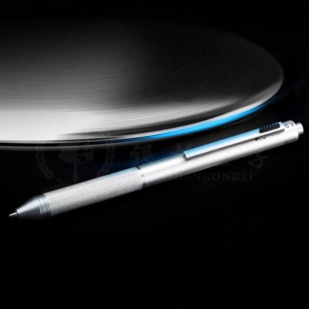 Creative Metal Gravity Sensor Pen 4 in 1 Press Type Multi-Function Gel ...