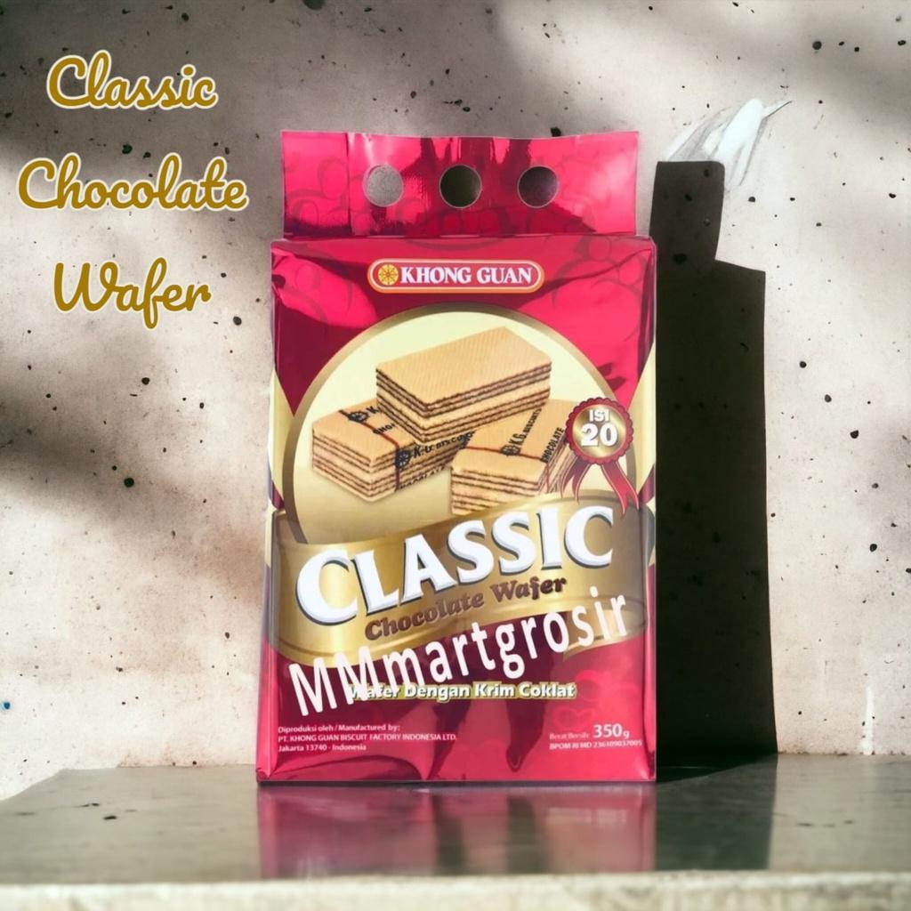 KHONG GUAN CLASSIC CHOCOLATE WAFER 350GR | Lazada