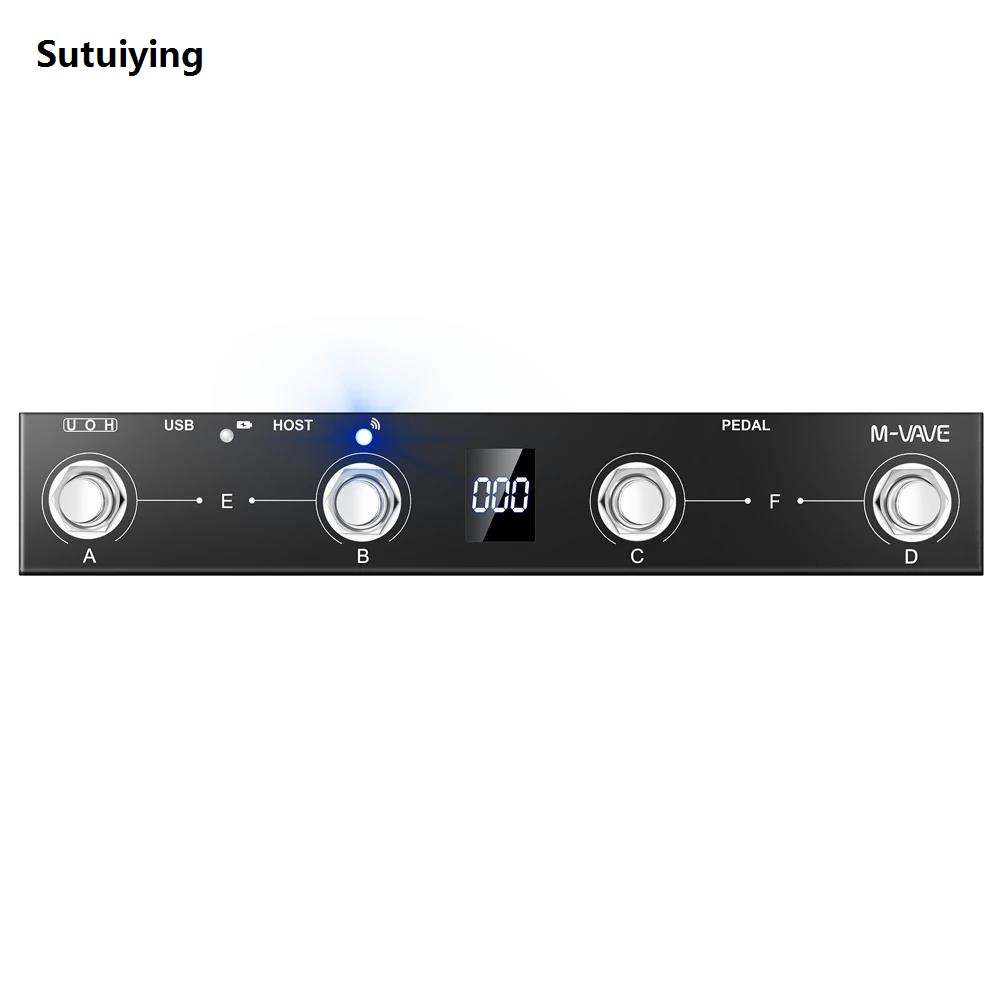 Sutuiying M-VAVE Chocolate Plus Wireless MIDI Controller Pro Keyboard 4 ...