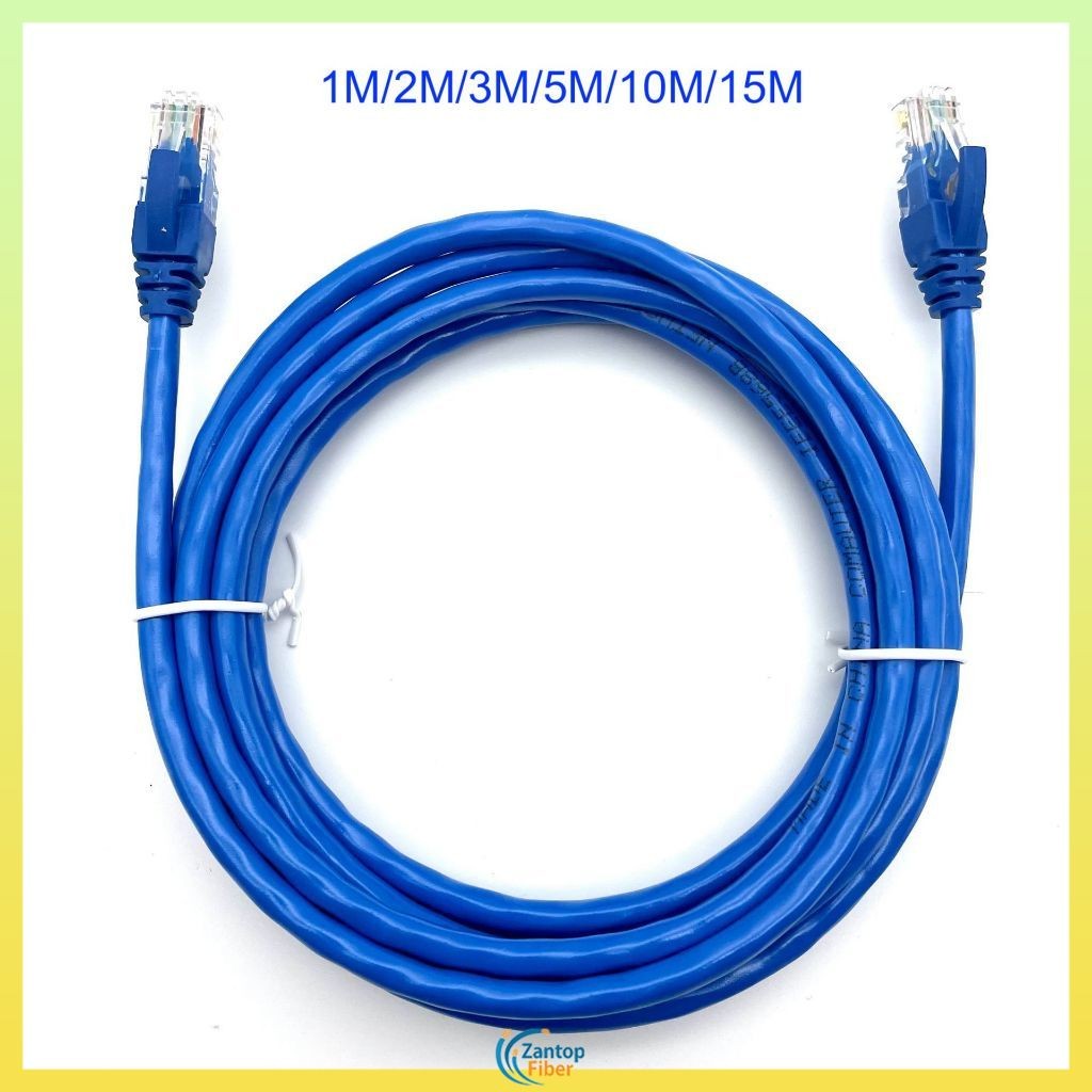 Pure Copper Cat6 LAN Cable UTP Outdoor With RJ45 Gigabit Network ...