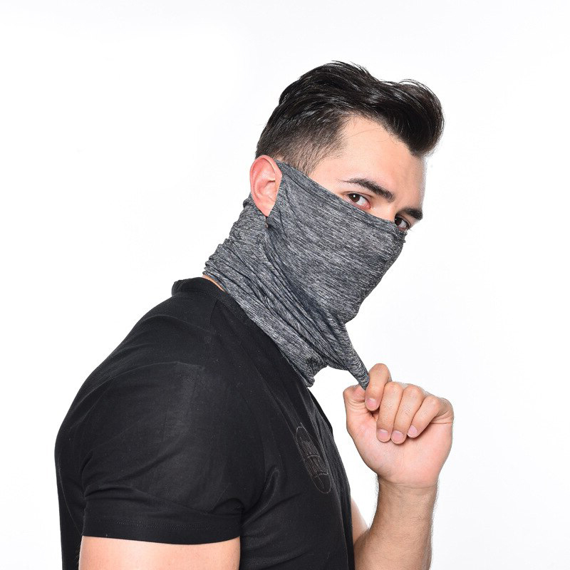 Face Scarf Neck Gaiter Tube Head Scarf Half Face Mask Cover Motorcycle ...