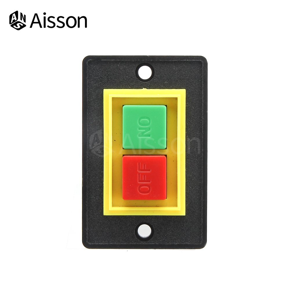 Ac 380v 2kw On Off Start S Push Button Switch 6 Screw Terminals Qcs1 ...