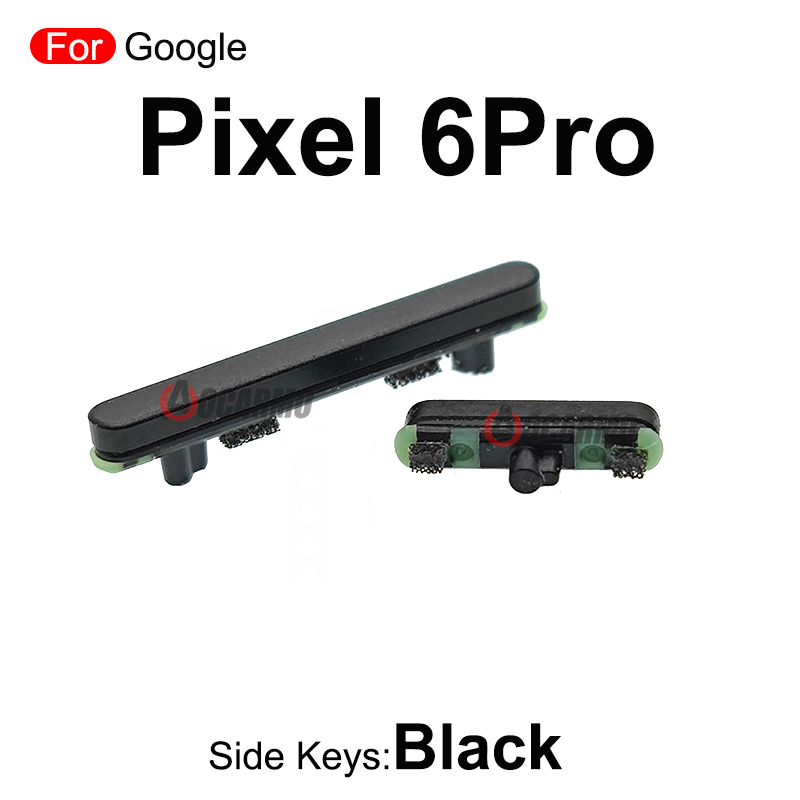 Green Black For Google Pixel 5 6Pro Power on off Volume Buttons Side ...
