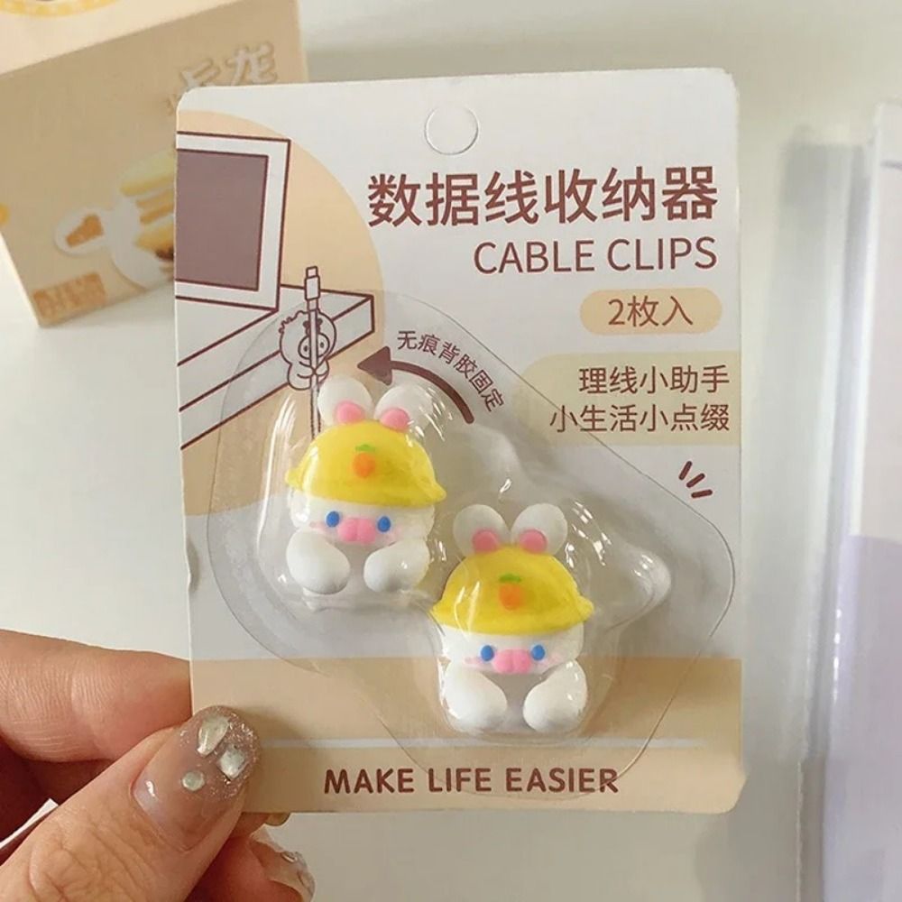 Fixed Cable Organizer Cable Clips Cartoon Cable Organizer Cable Holder ...