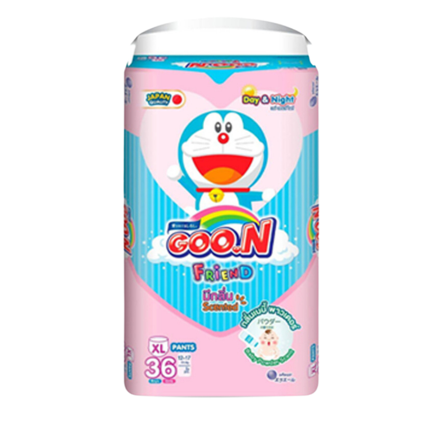 GOON Friend Baby Powder Scent กูนน์ เฟรนด์ เดย์ไนท์ กางเกงผ้าอ้อมเด็ก ...