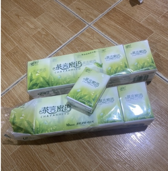 ECOPLANETOFFICIAL COD#10pcs pre pack Facial Tissue Pocket Tissue Pocket ...