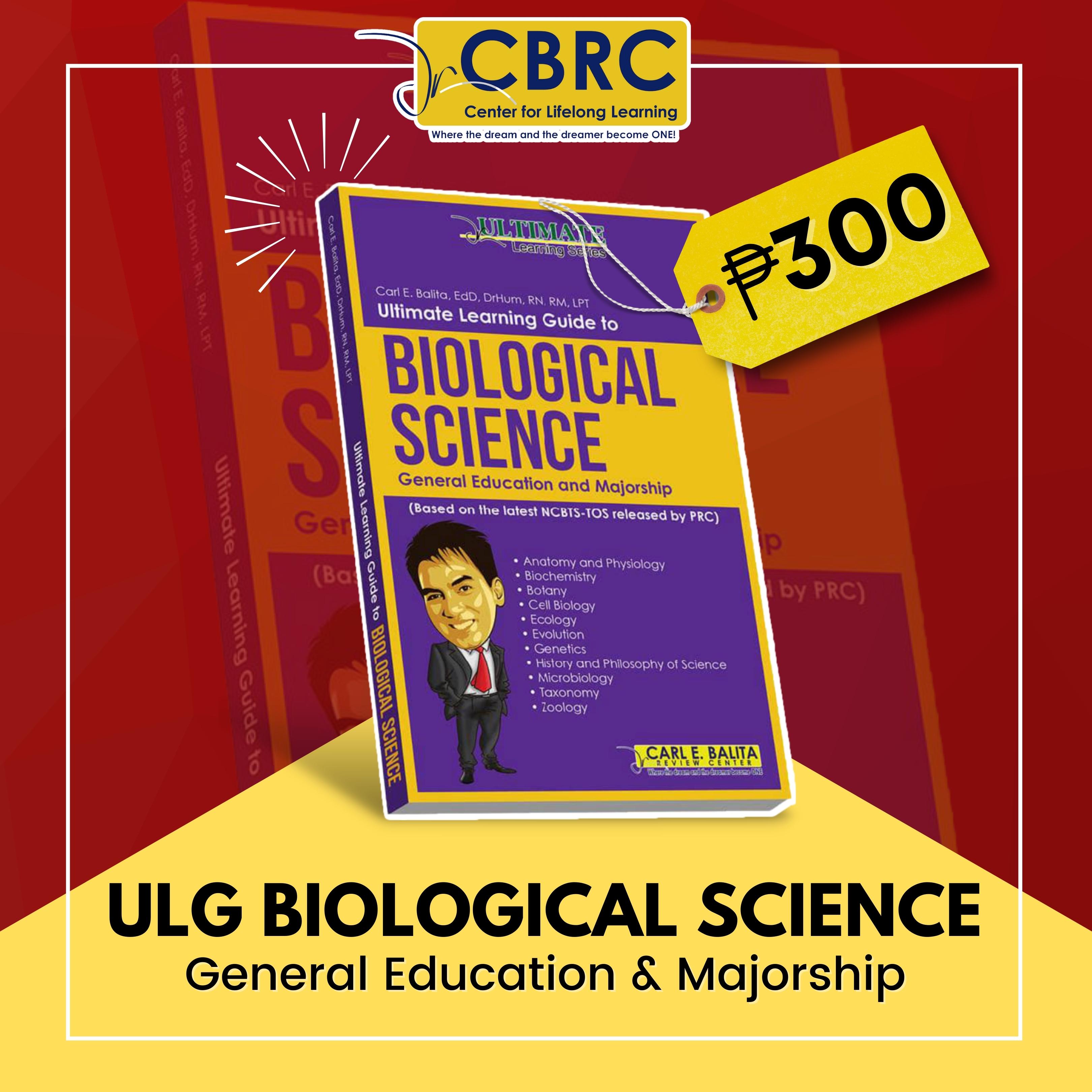 DrCarl Balita Ultimate Learning Guide to BIOLOGICAL SCIENCE | Lazada PH