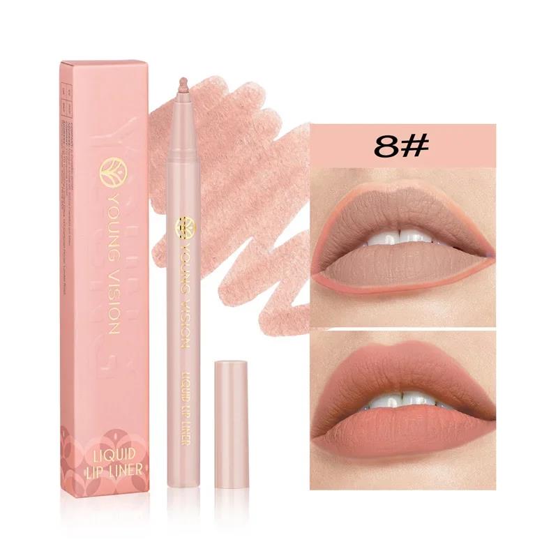 Sponge Gourd Head Liquid Lip Liner Long Lasting Lip Stain Quick Drying ...