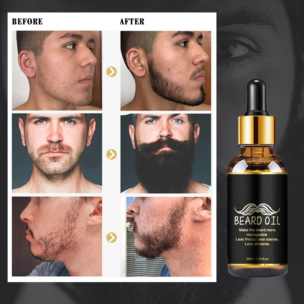 Growth Beard Oil Grow Beard Thicker More Full Thicken Hair Beard Oil ...