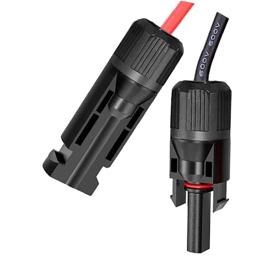 Thick Tool-free Solar Panel Connectors MC4 Y-shape Solar Cable Wire ...